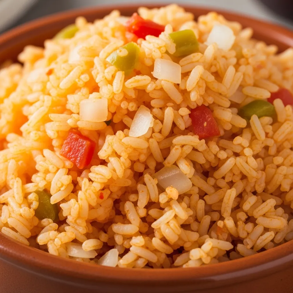 Easy Rotel Mexican Rice - SipNFeel